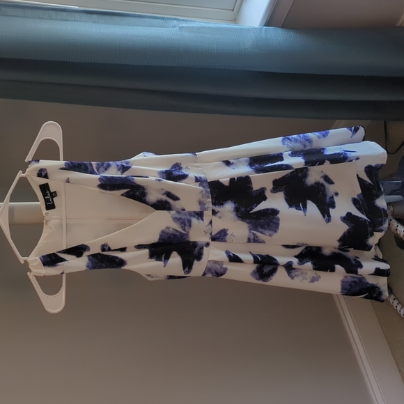 Lulus | Dresses | Lulus Xs Blue White Dress | Poshmark
